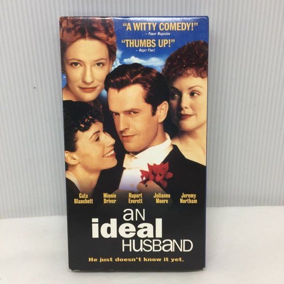 Media | Vhs An Ideal Husband Comedy Blanchett Driver Everett Moore ...